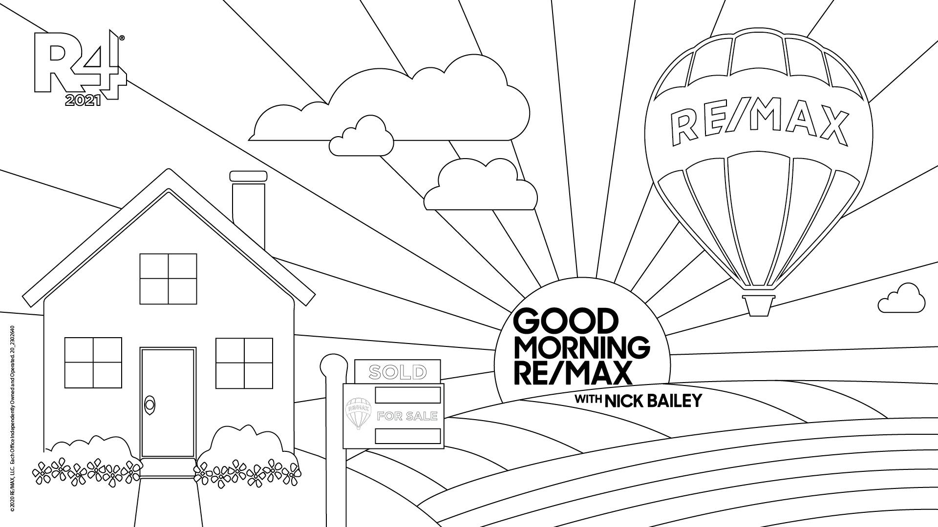 RE/MAX Coloring Contest Winner to Earn Free R4 Registration