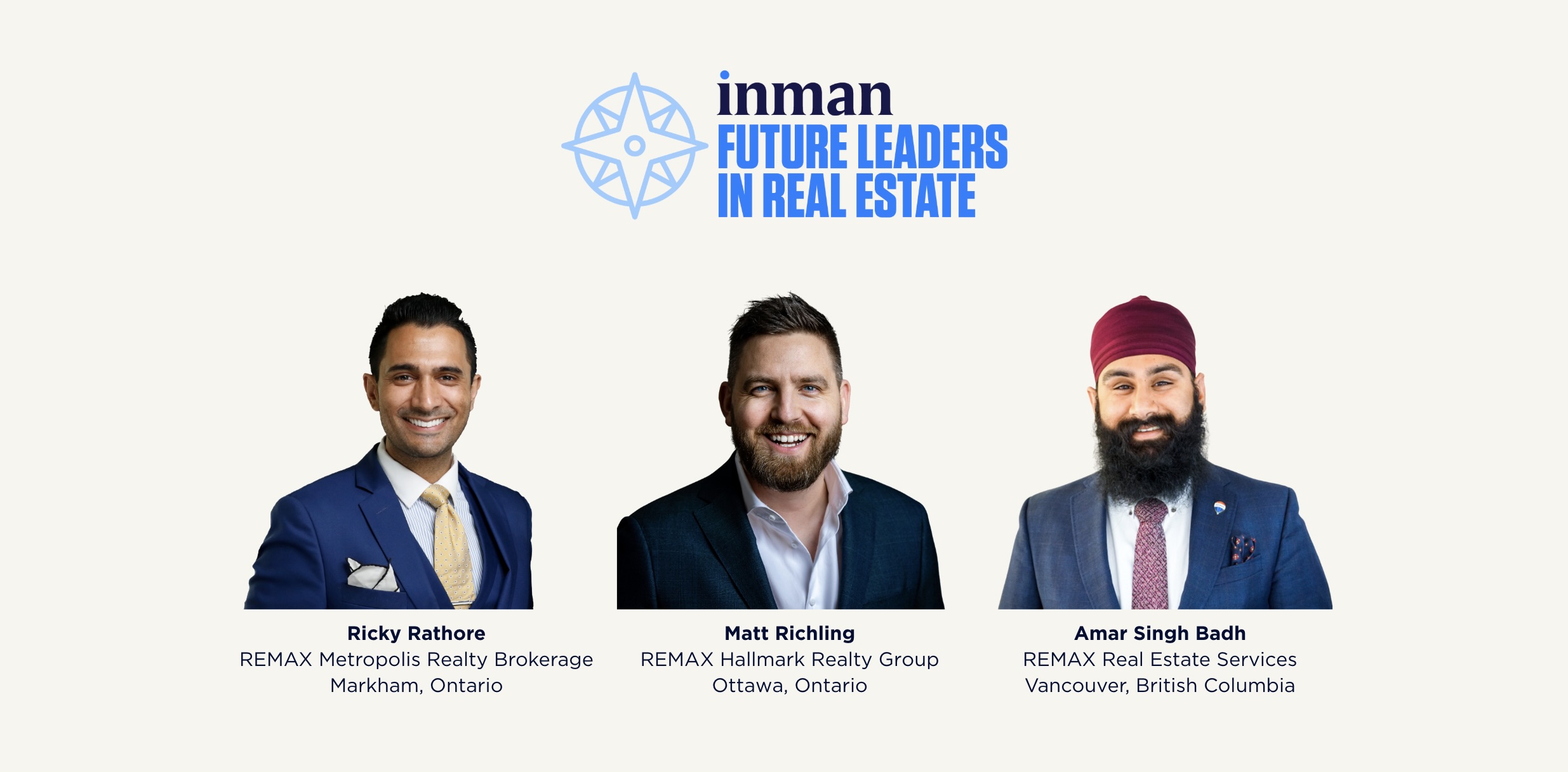 REMAX Affiliates Earn 2025 Inman ‘Future Leaders in Real Estate’ Award